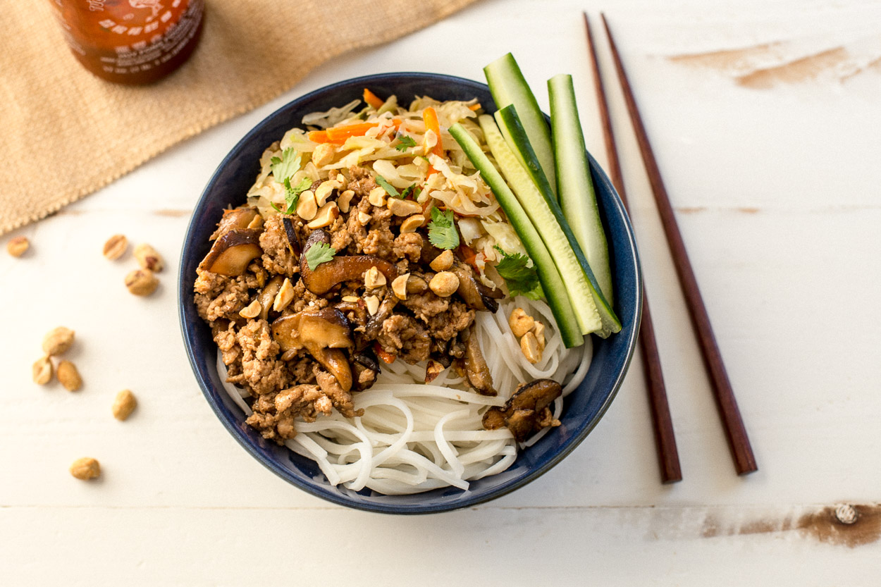 Deconstructed Pork Potsticker Bowl | Cook Smarts