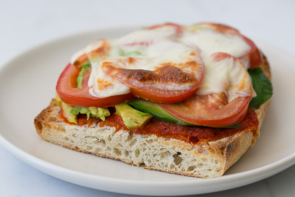 Tomato, Avocado, Hummus Melts | Cook Smarts