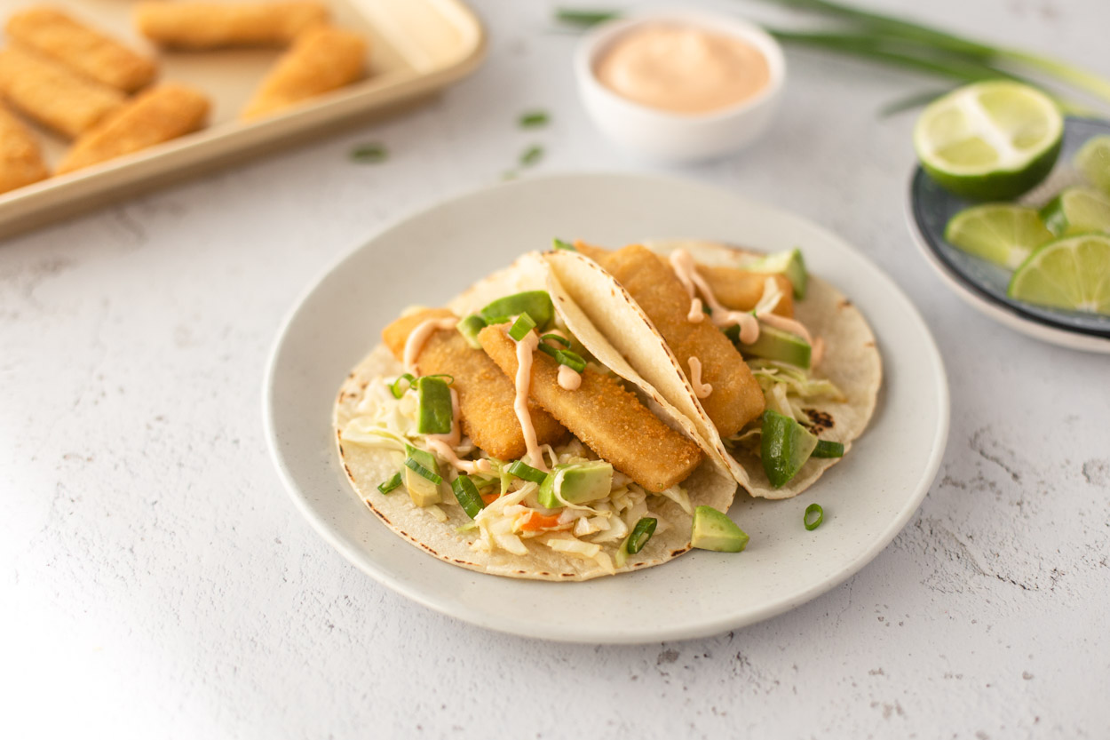 Asian Fish Stick Tacos | Cook Smarts