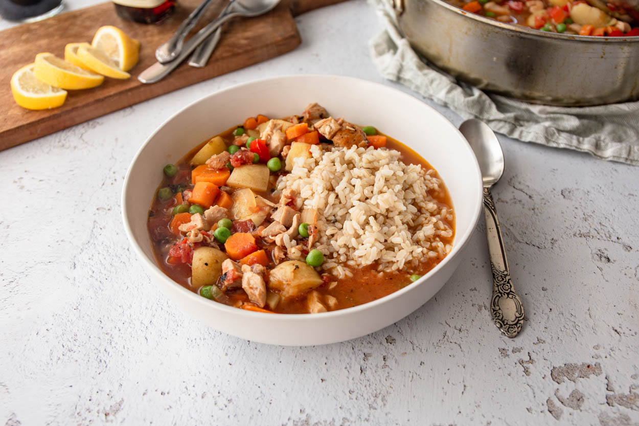 Filipino Chicken Stew (Afritada) | Cook Smarts